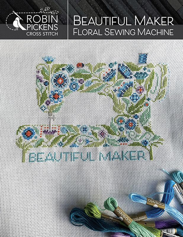 Beautiful Maker Cross Stitch Pattern | Rae-bon Sew & Quilt Shop